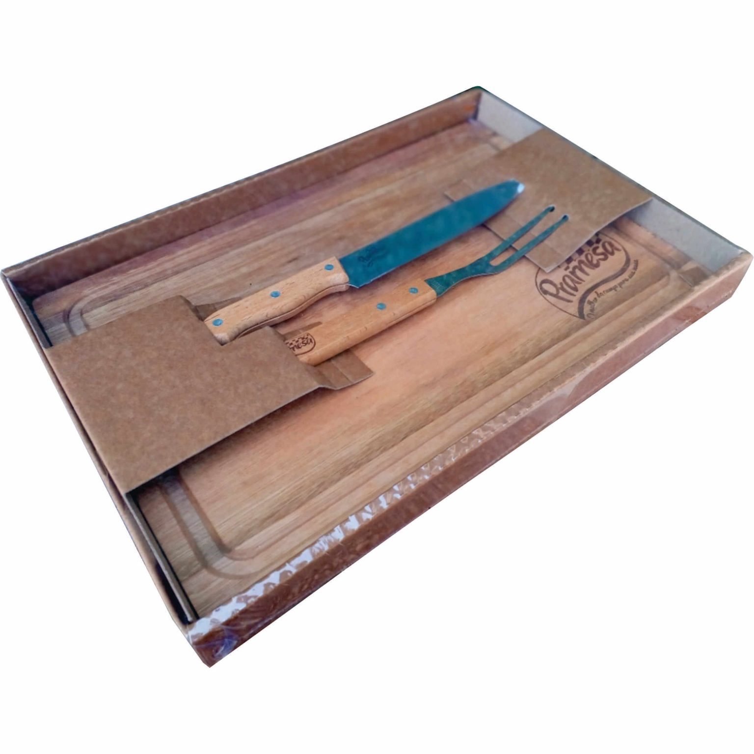 Kit Churrasco 8 Peças Personalizado com Estojo - GE