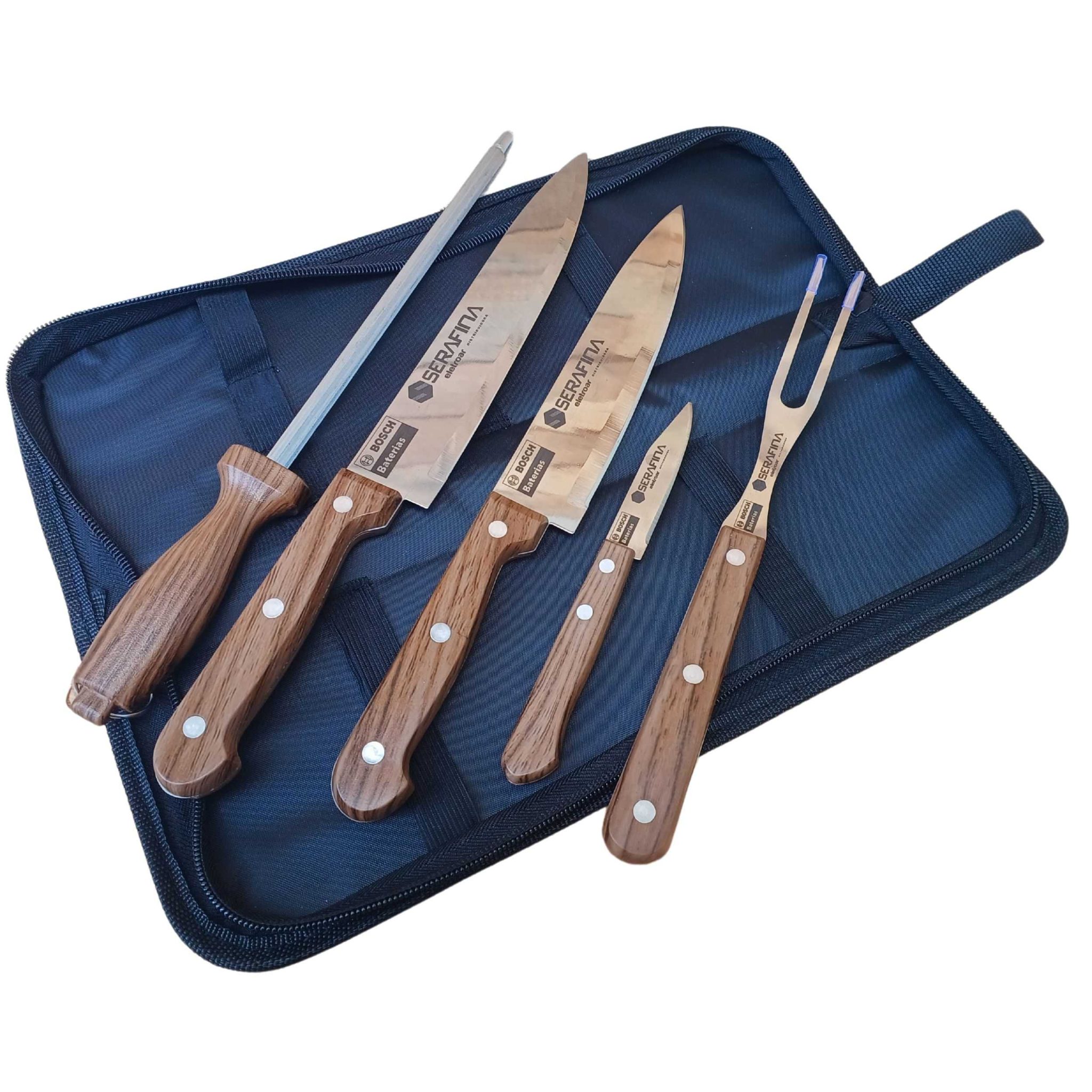Kit Churrasco 5 Peças Brinde Corporativo | Personalização